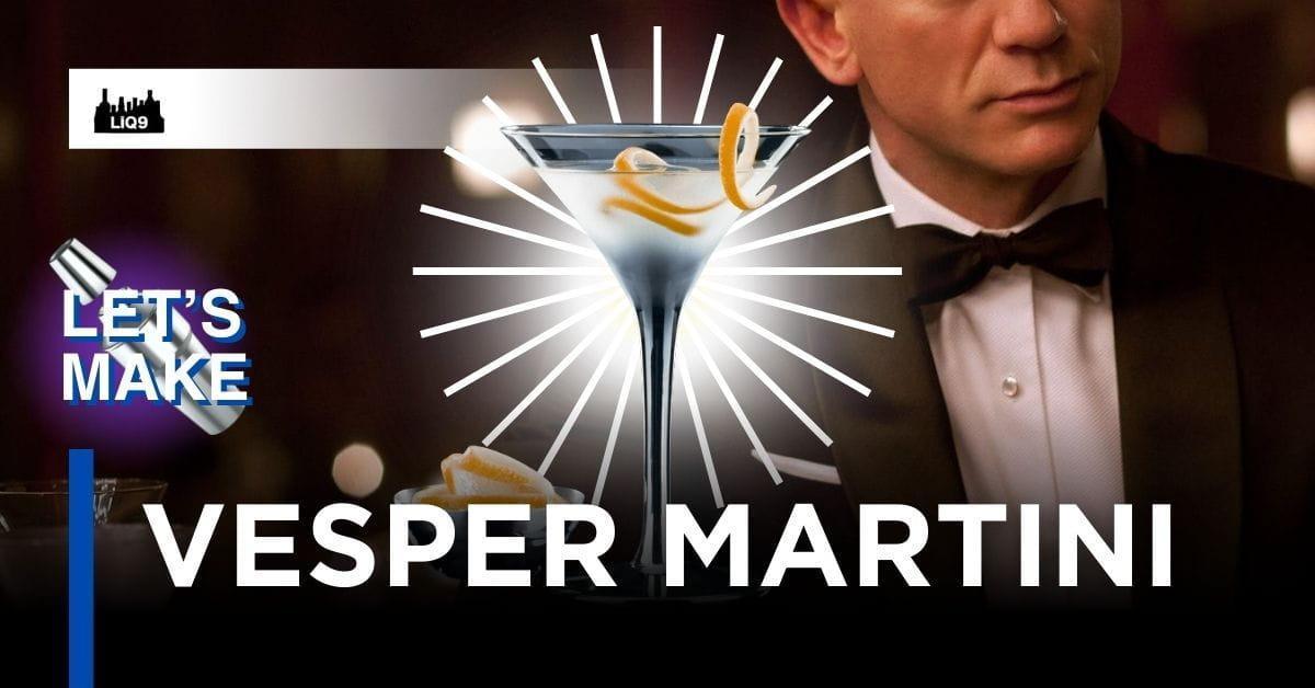 Blog - Vesper Martini — ค็อกเทลที่นิยามความเท่ของพยัคฆ์ร้าย 007 | LIQ9