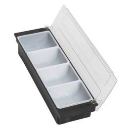Jiggers 4 Section Condiment Holder | LIQ9